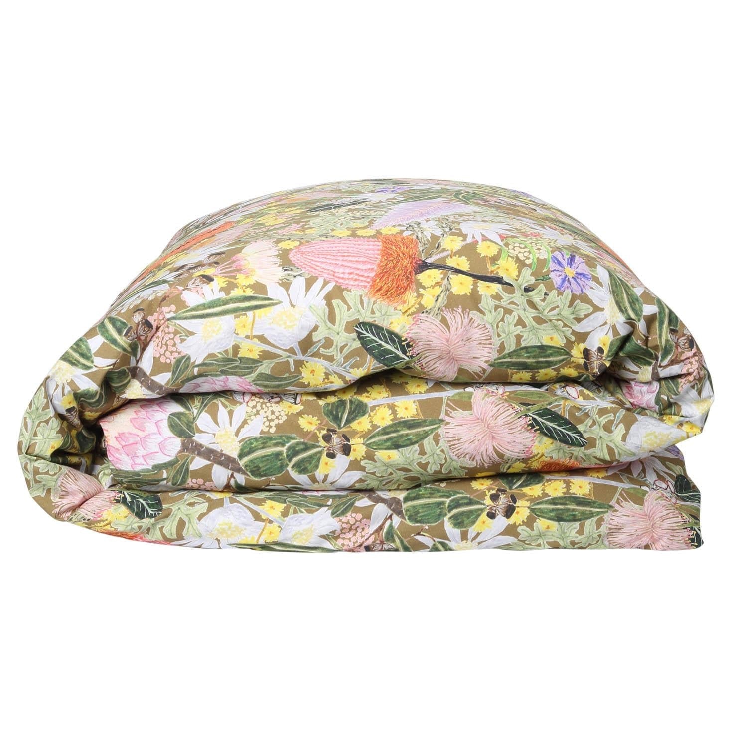 Kip & Co. - Native Plantation Organic Cotton Quilt Cover - HONEY ...